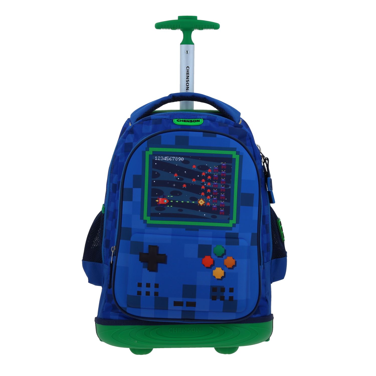CO70338-9 Mochila con Ruedas Azul Escolar Diseño 3D Chenson Original Galaga