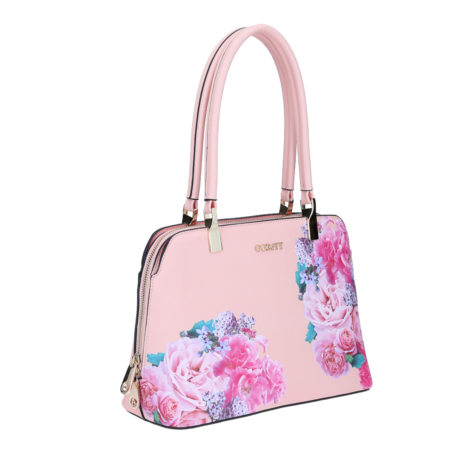 GS19047-P Bolso Sublimado Floral Gorett Rosa