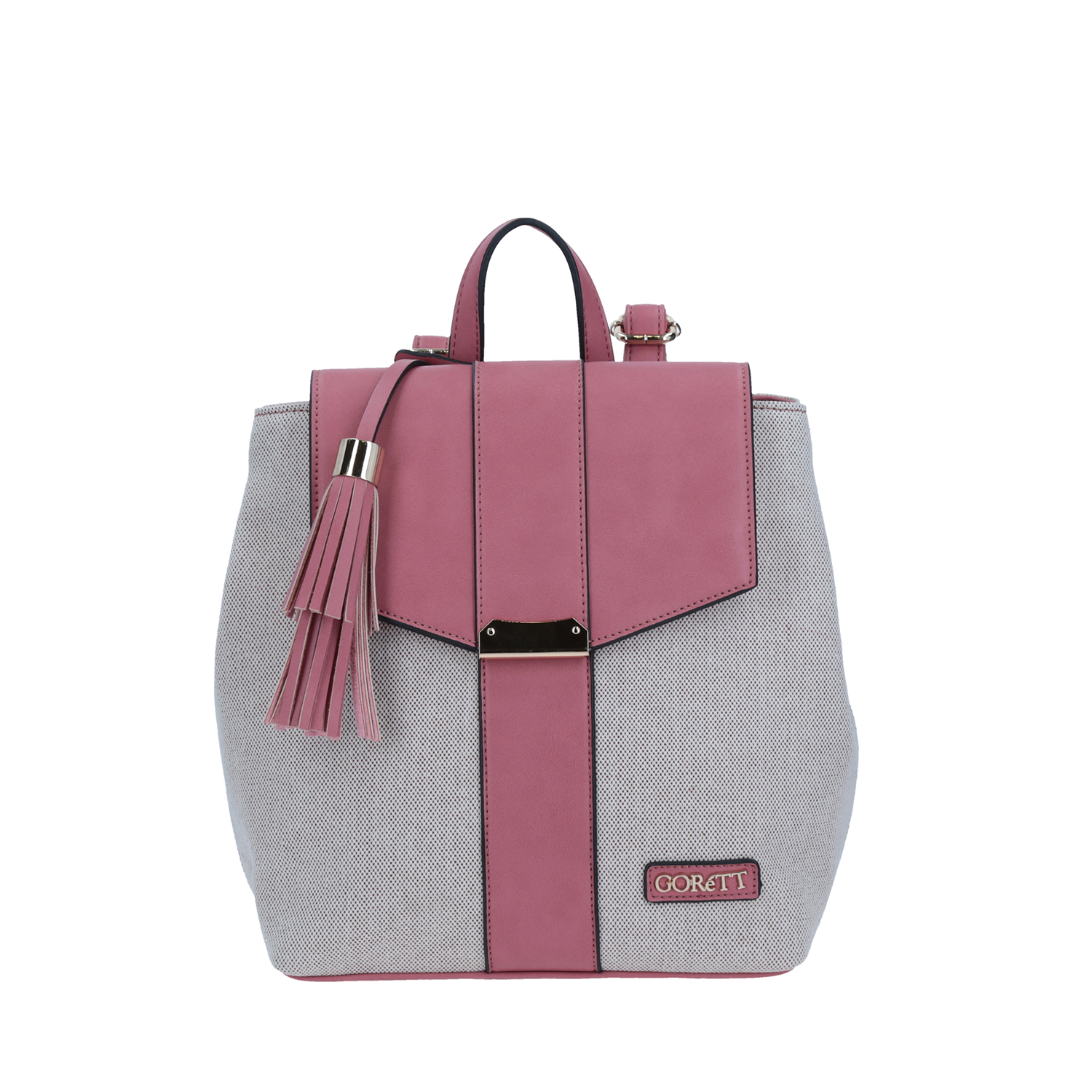 GS20045-P Mochila con charm Rosa Gorett