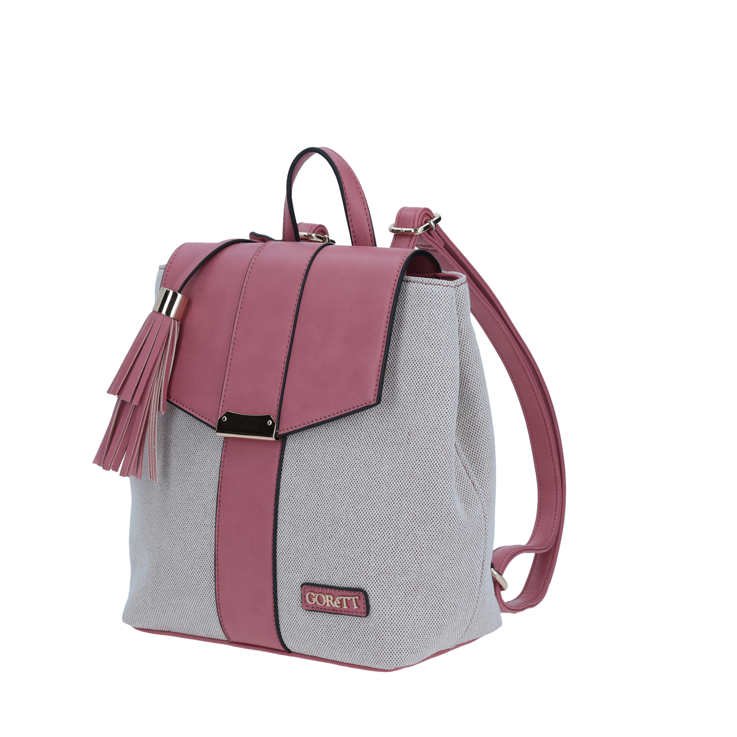 GS20045-P Mochila con charm Rosa Gorett