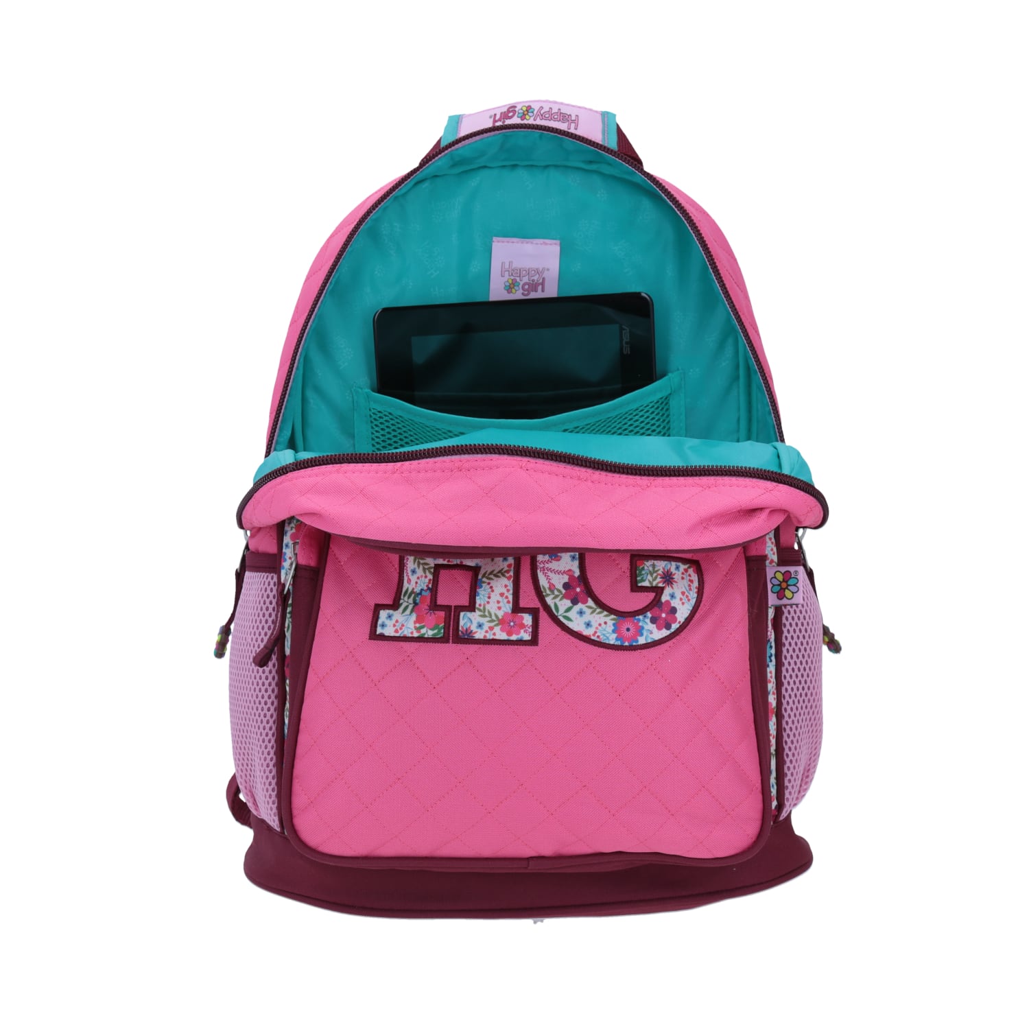HG64604-P MOCHILA JUVENIL HAPPY GIRL ROSA