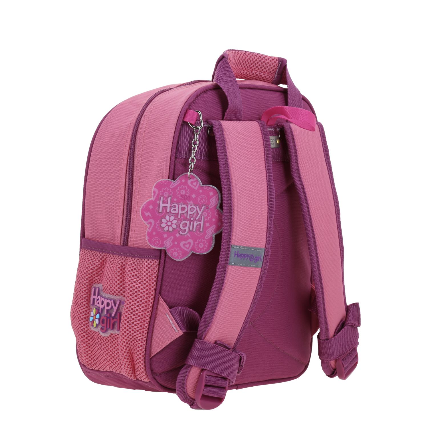 HG70655-P Mochila Rosa Escolar Happy Girl Tarlait