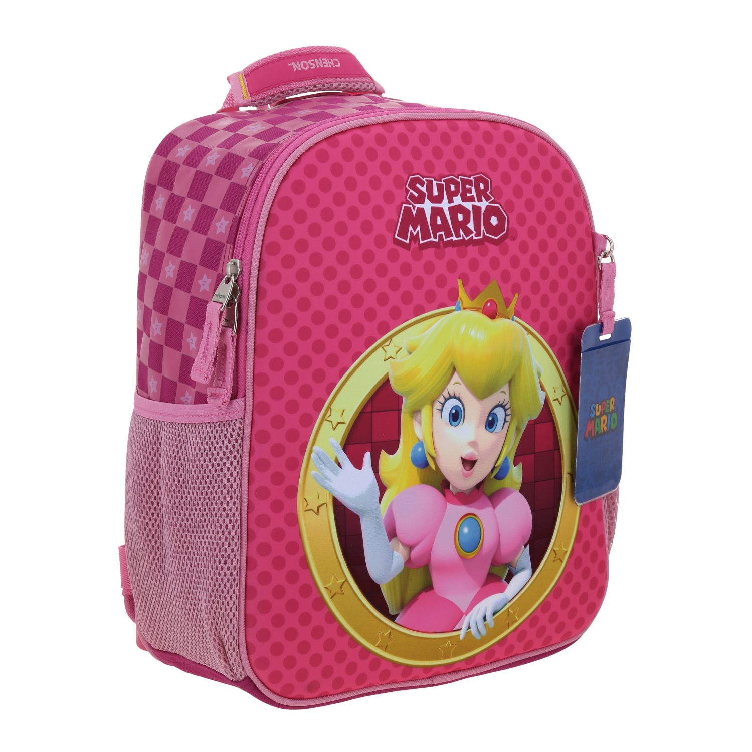 MB70182-P Mochila Rosa para niña Princesa Peach Mario Bros Chenson Barb