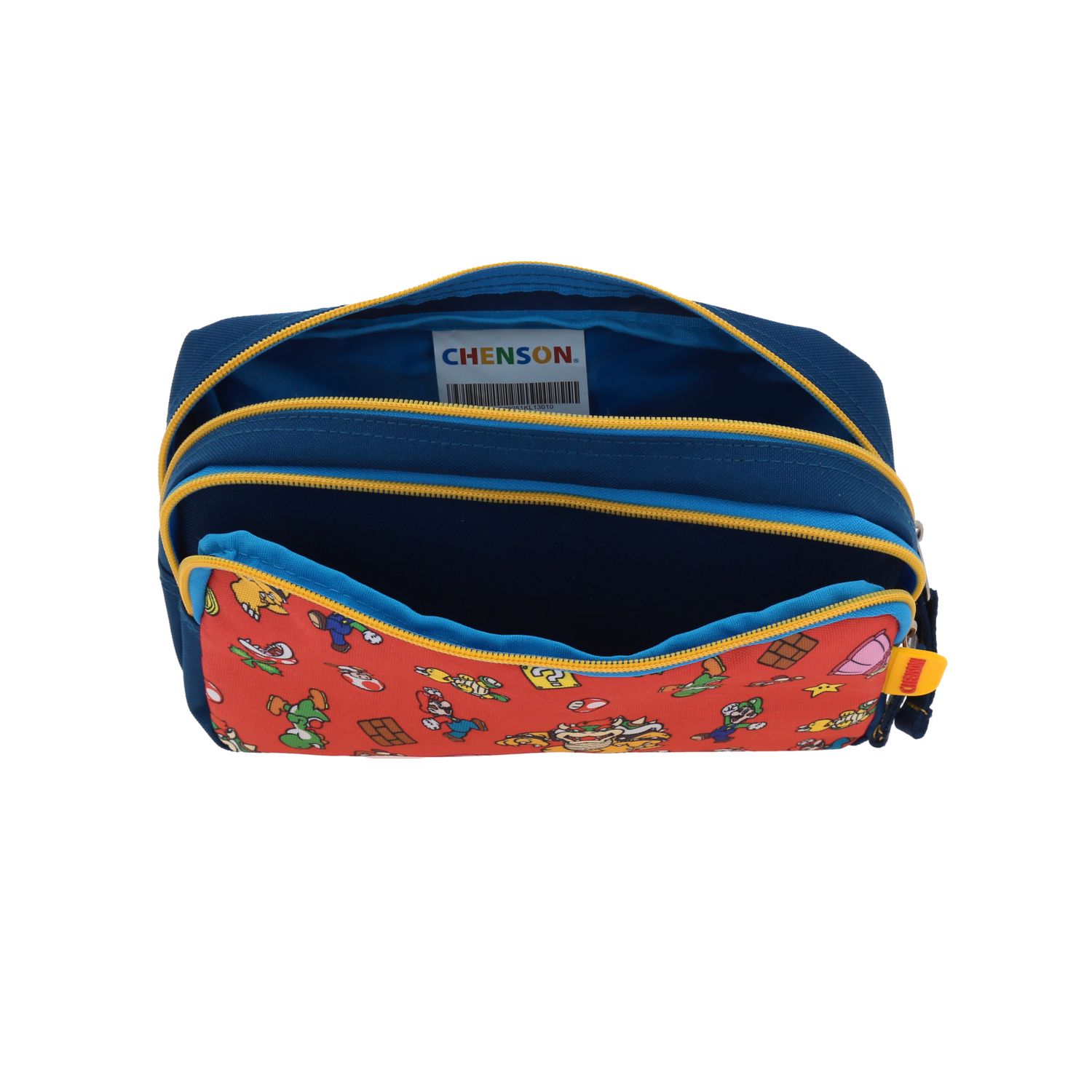 MB70522-9 Lapicera Azul Super Mario Para Niño Mario Bros Chenson Palac