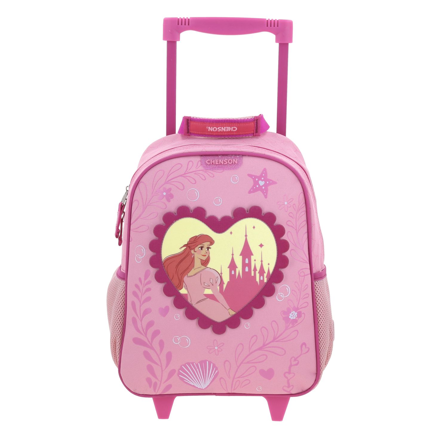 PR70195-P Mochila Rosa con Ruedas Princesas Chenson Bff